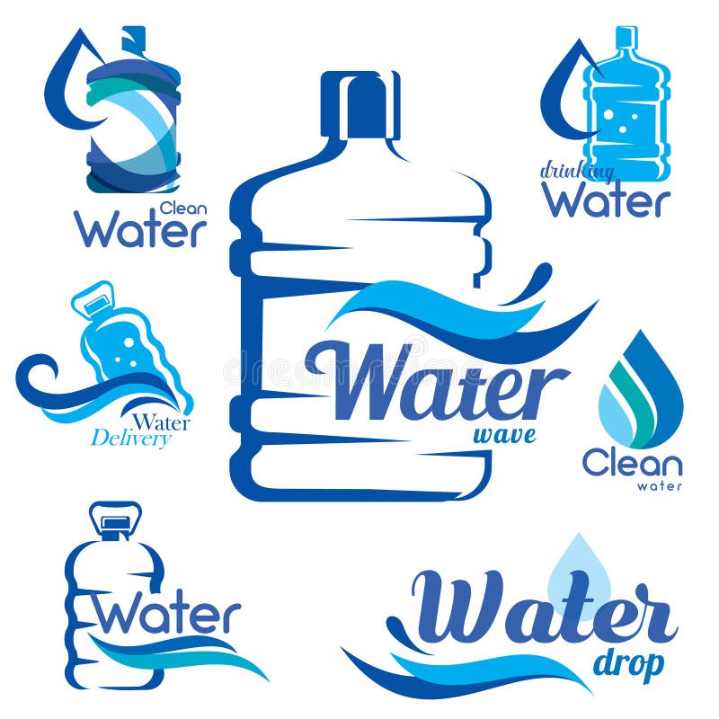 Clean Drinking Water Symbol Stock Illustration - Illustration of ...
