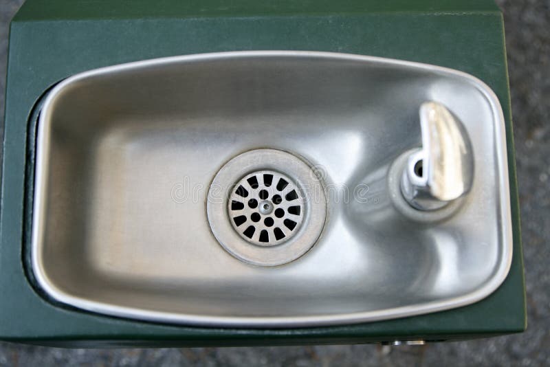 Drinking fountain stock image. Image of drinking, angle - 7959573