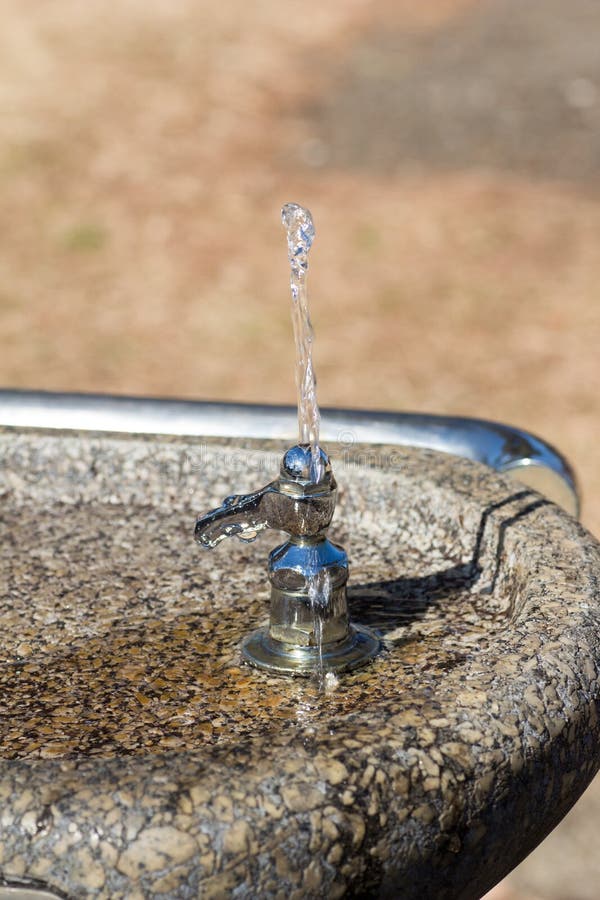 Drinking Fountain in a Park Stock Image - Image of cool, outdoors: 91701815