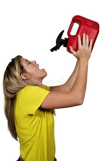 Drinking Gasoline stock photo. Image of gasoline, plastic - 26764908