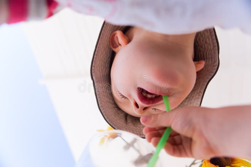 Drinking juice is fun stock image. Image of drink, happiness - 6845807