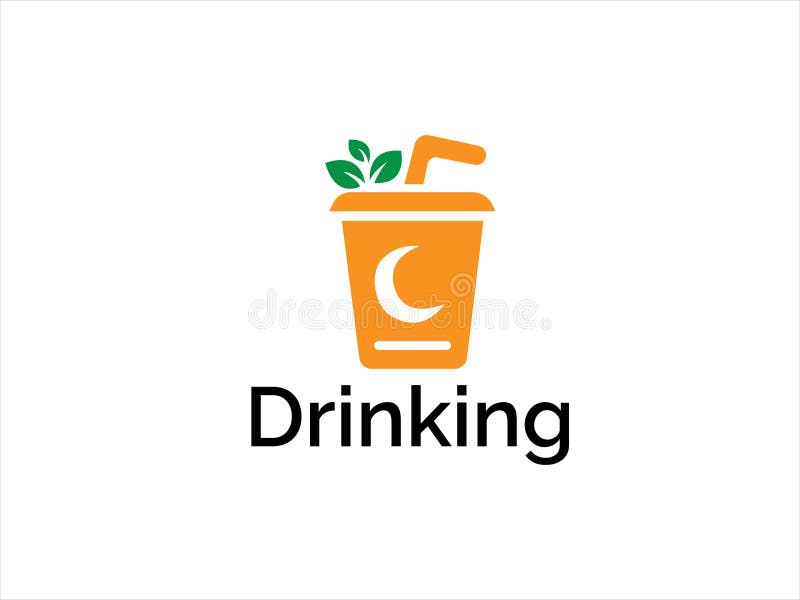 Drinking logo stock vector. Illustration of graphic - 322010007