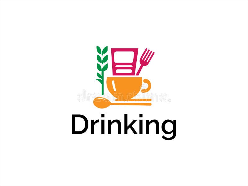 Drinking logo stock vector. Illustration of wine, emblem - 322010019