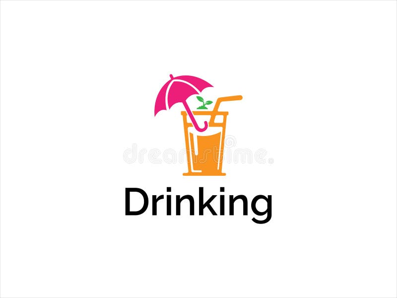 Drinking logo stock vector. Illustration of badge, calligraphy - 322010051