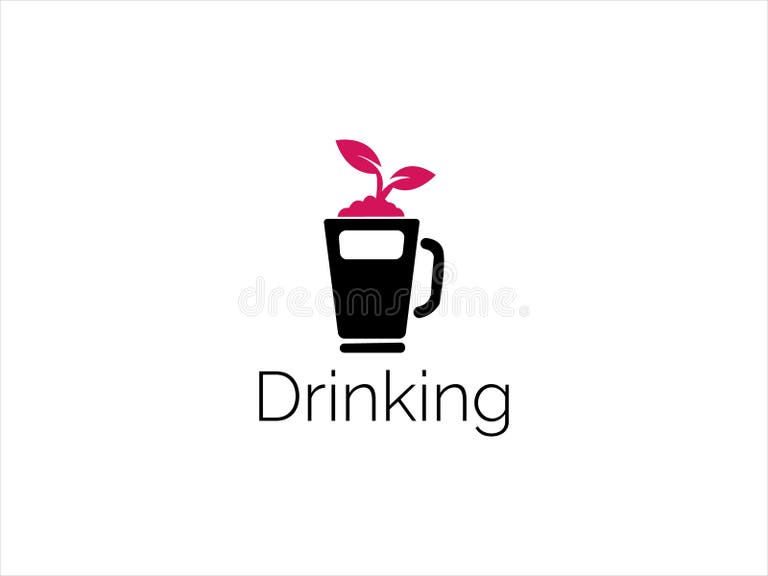 Drinking logo stock vector. Illustration of thirsty - 322010070
