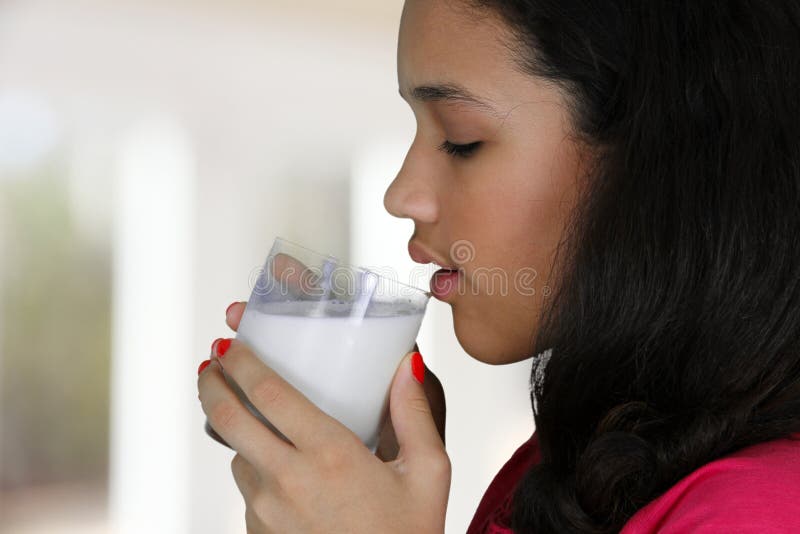 Drinking Milk stock image. Image of hispanic, colorful - 24870505
