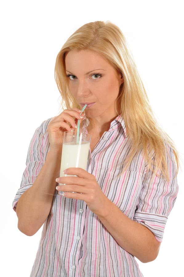 Drinking milk stock image. Image of outfit, milk, healthy - 6707595