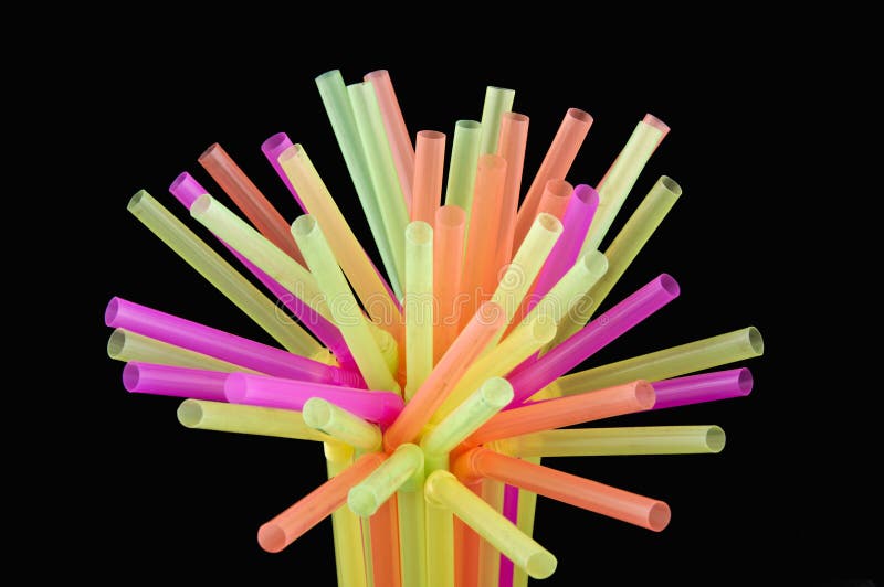 Drinking Straw stock image. Image of macro, crayon, drinks - 24548569