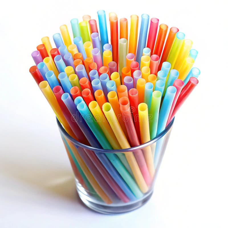 1,488 Single Plastic Straw White Background Stock Photos - Free ...