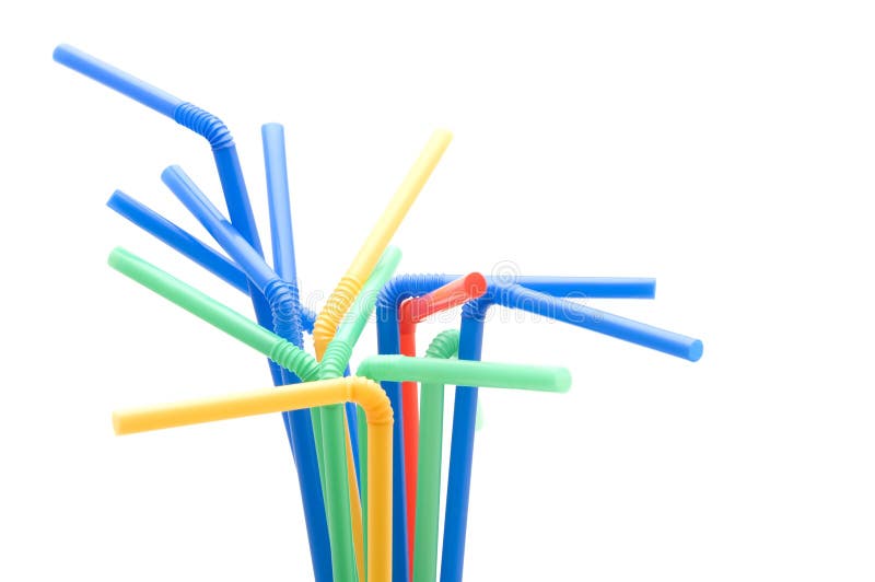Drinking straws close up stock photo. Image of circle - 7228868