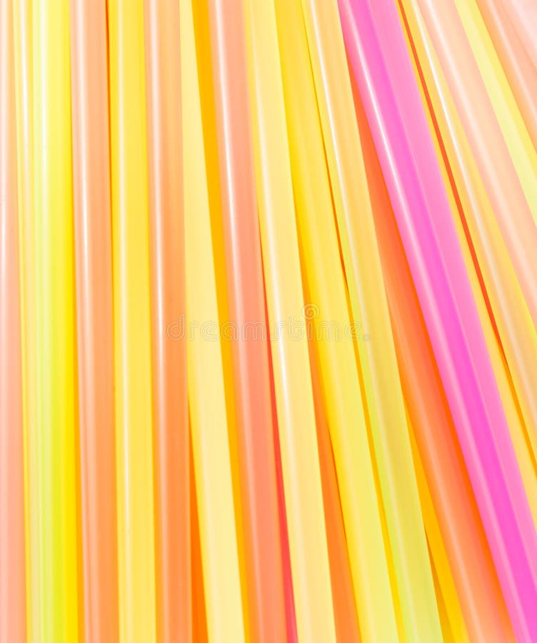 Drinking Straws Colorful for Background Stock Photo - Image of plastic ...