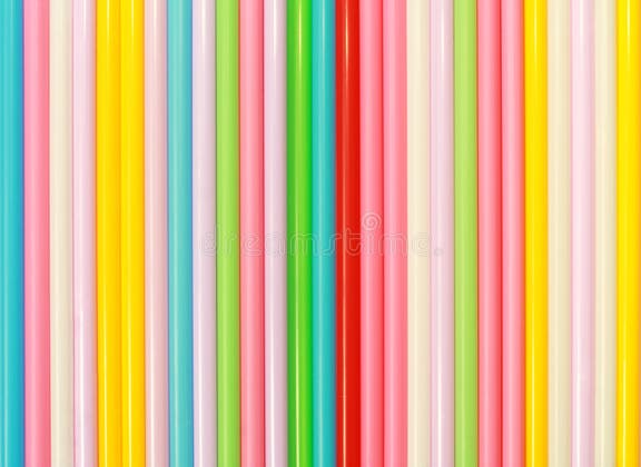Drinking straws pattern stock image. Image of colorful - 12542345