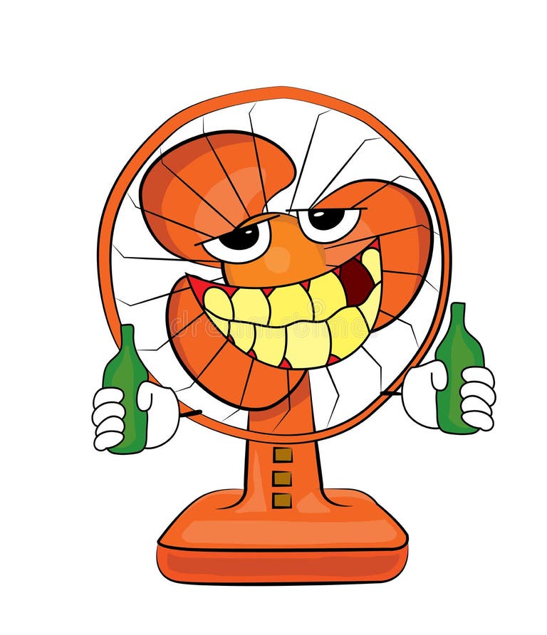 Cool Table Fan Cartoon Stock Illustrations – 334 Cool Table Fan Cartoon ...