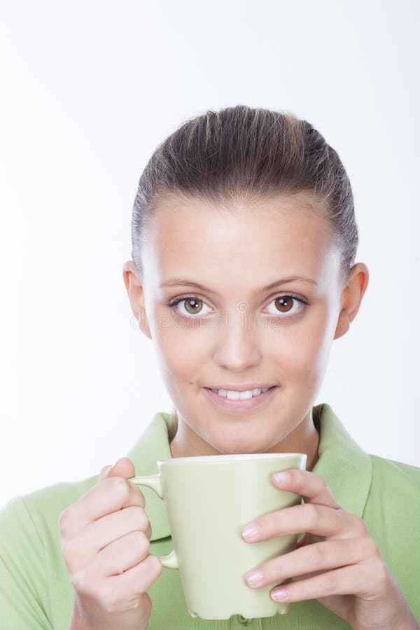 Drinking tea stock photo. Image of person, life, holding - 35772382