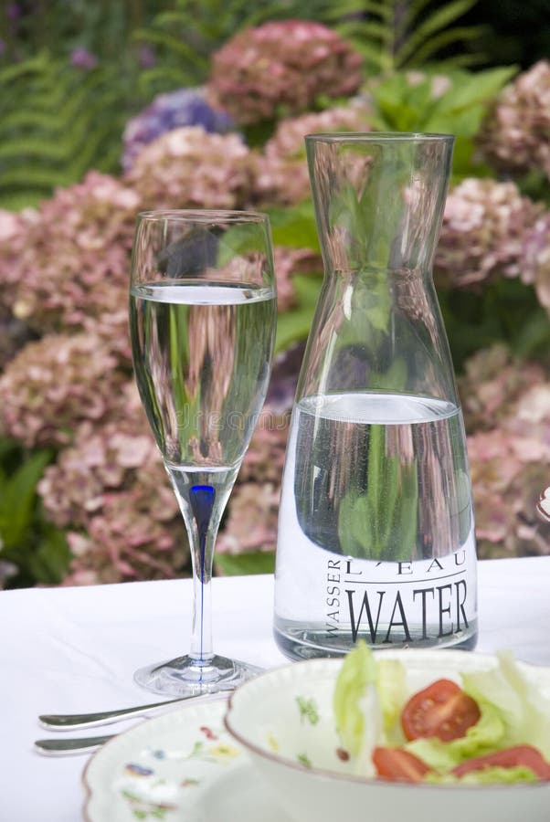 Drinking water stock image. Image of restaurant, carafe - 2983117
