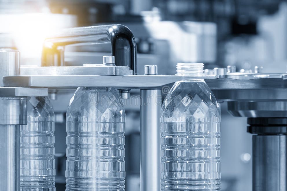 The Drinking Water Bottle Manufacturing Process by Blow Mold Machine in ...