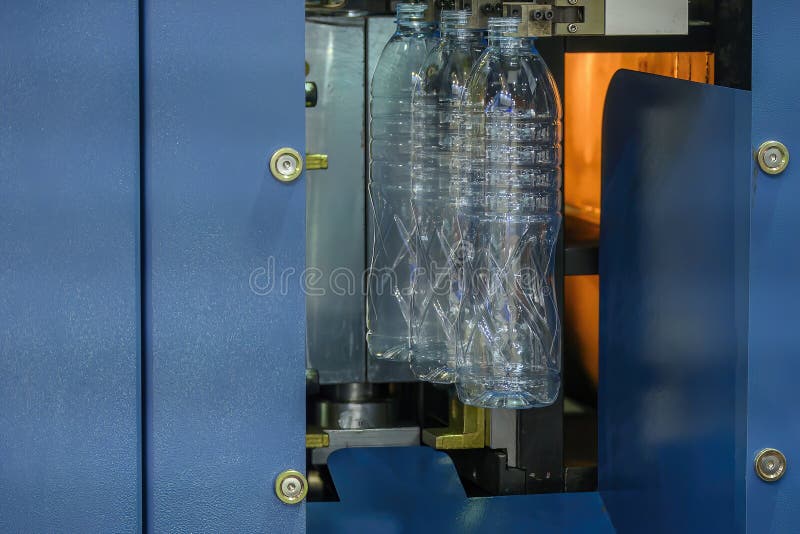 The Drinking Water Bottle Manufacturing Process by Blow Mold Machine ...