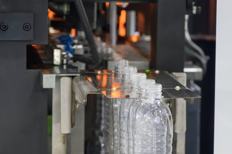 The Drinking Water Bottle Manufacturing Process by Blow Mold Machine ...