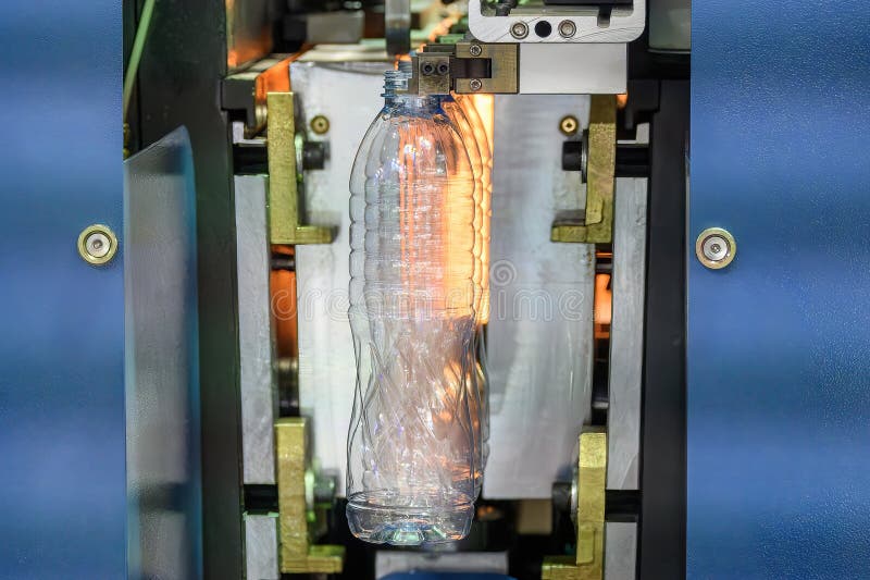 The Drinking Water Bottle Manufacturing Process by Blow Mold Machine ...