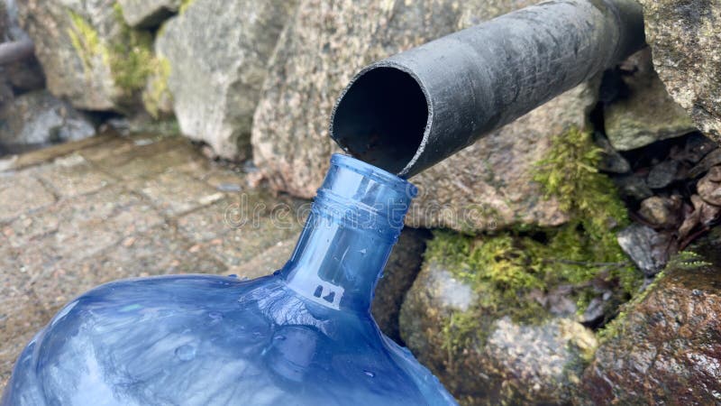 Drinking Water Canisters Filled Pure Natural Source Stock Photos - Free ...