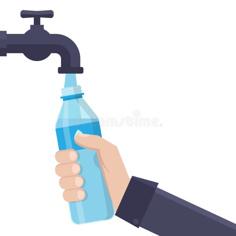 Water Bottle Fill Stock Illustrations – 483 Water Bottle Fill Stock ...