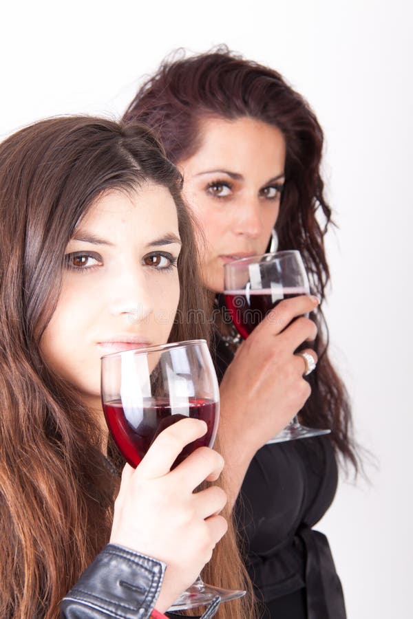 Drinking women stock image. Image of glasses, wine, drinking - 45533839