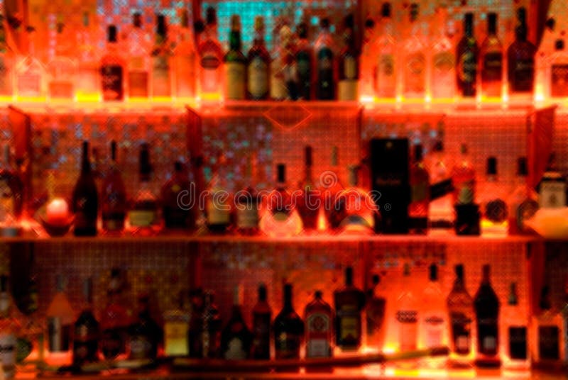 Drinks bar with blur stock image. Image of booze, licence - 4229319