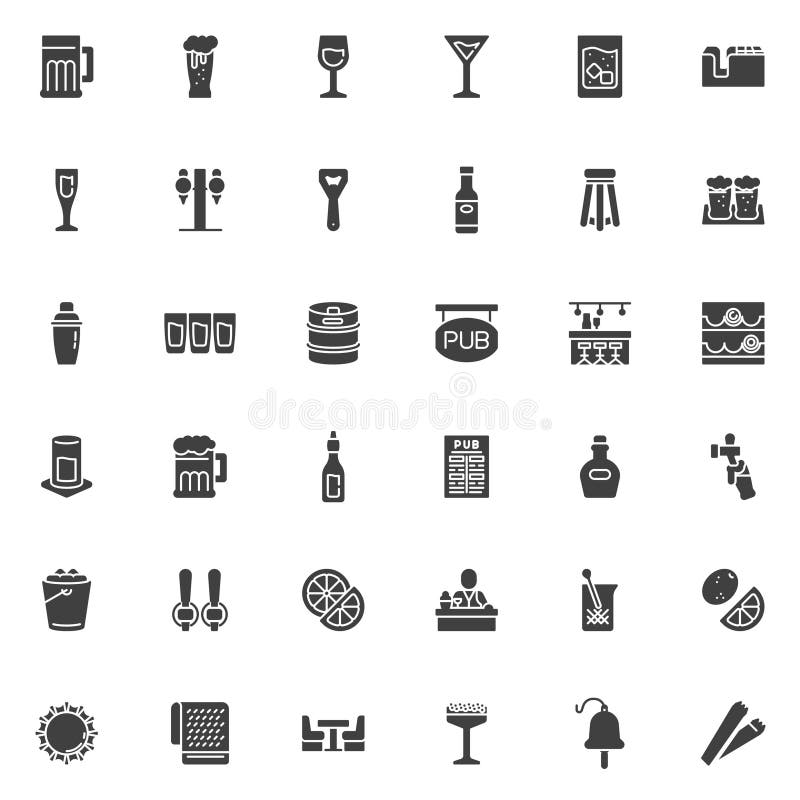 Beer Drinks Icons Stock Illustrations – 3,256 Beer Drinks Icons Stock ...