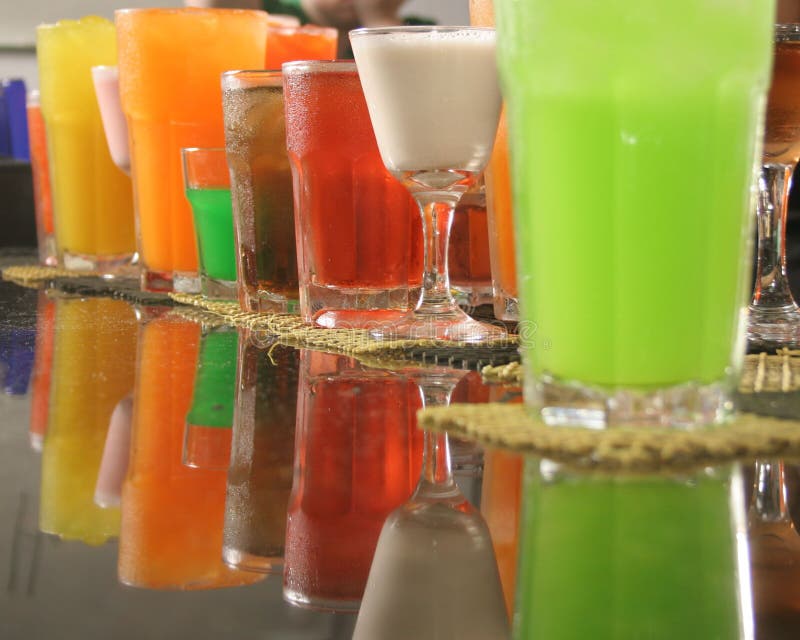 Drinks stock image. Image of coasters, cocktail, colors - 35392959