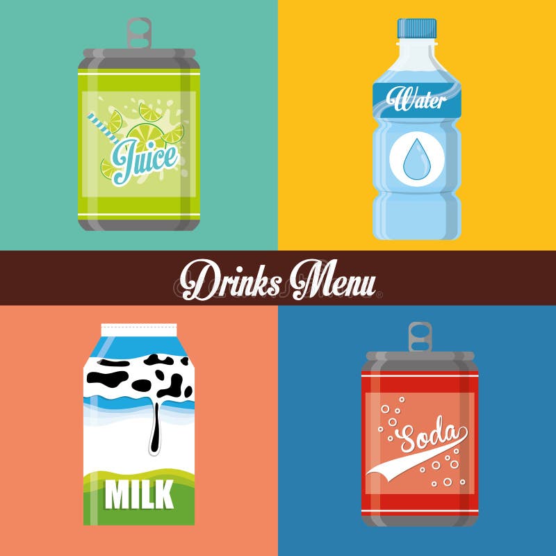Drinks icon design stock vector. Illustration of background - 67184147