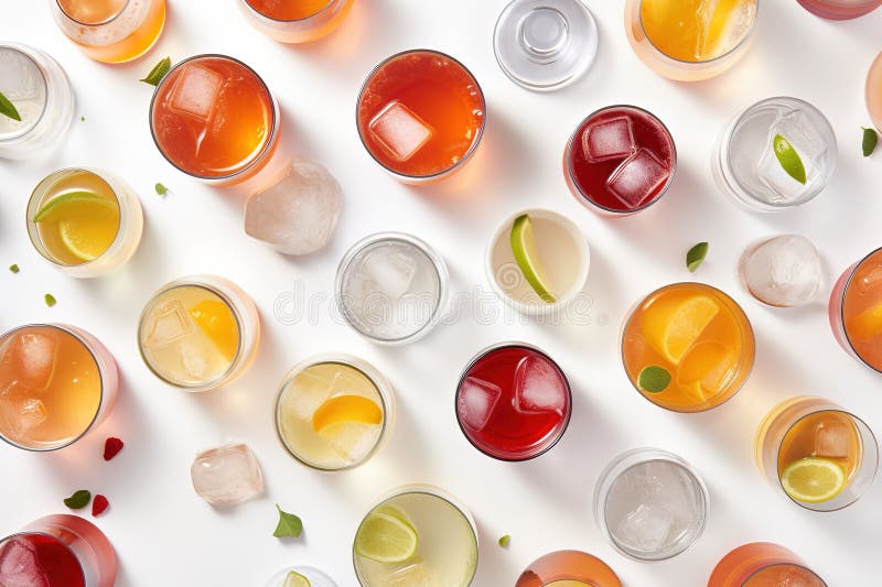 Drinks Top View Stock Illustrations – 1,072 Drinks Top View Stock ...