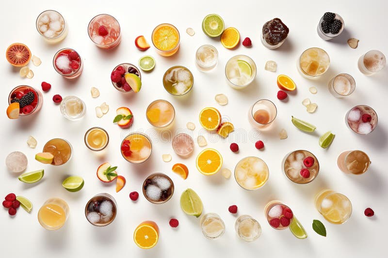 Drinks Top View Stock Illustrations – 1,072 Drinks Top View Stock ...