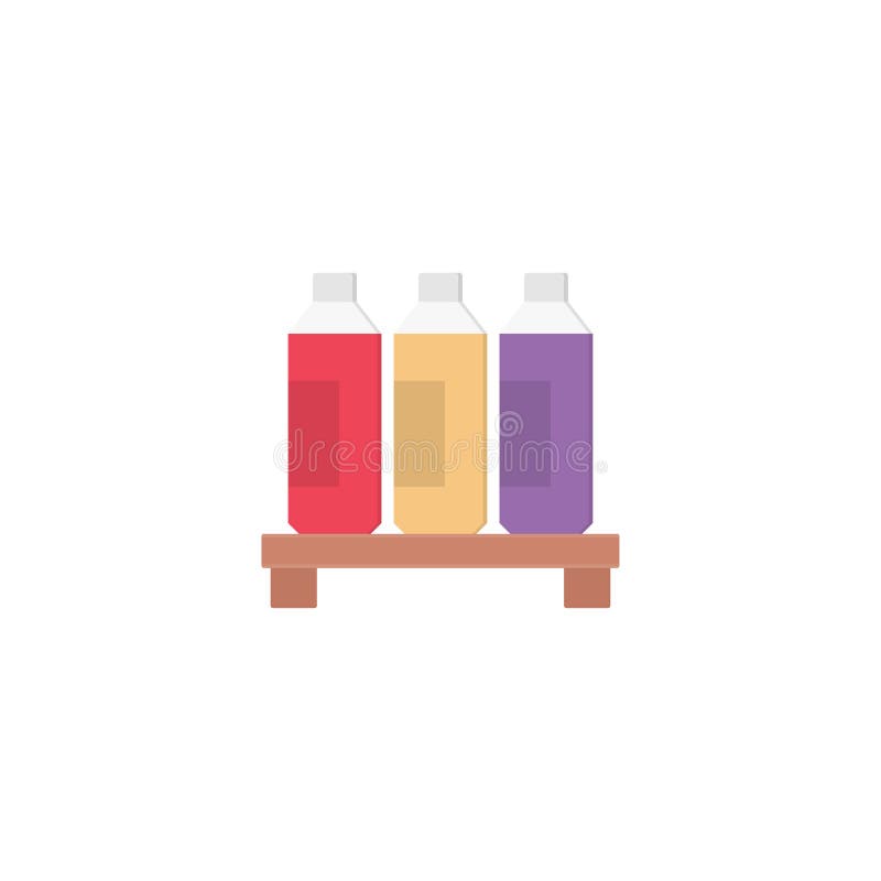 Drinks Vector Flat Colour Icon Stock Vector - Illustration of design ...
