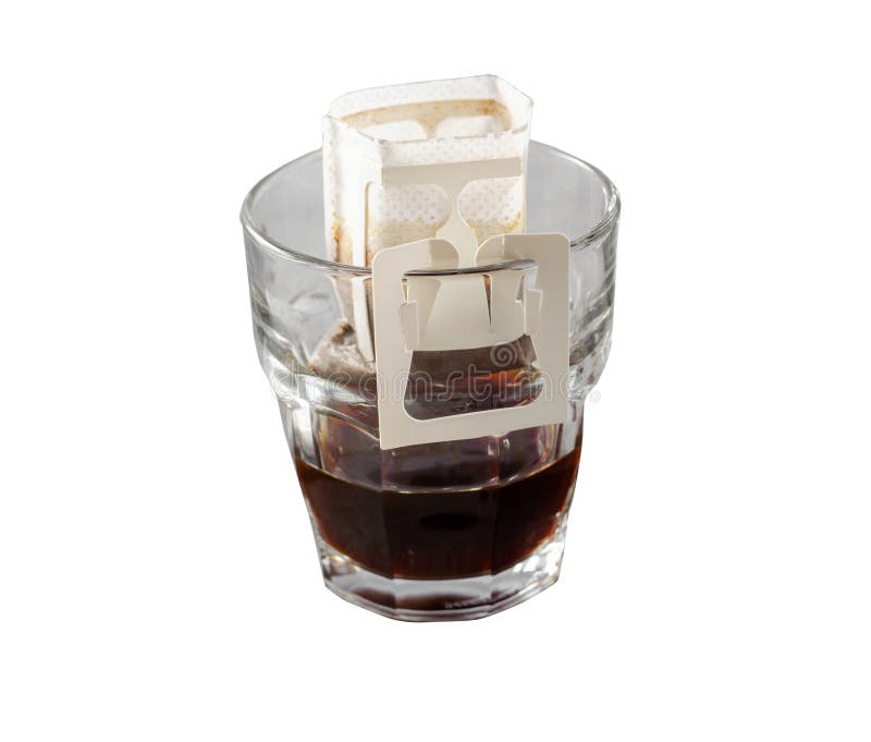 Drip Coffee Bag in a Cup, Quick Way To Brew Ground Coffee Using Paper ...