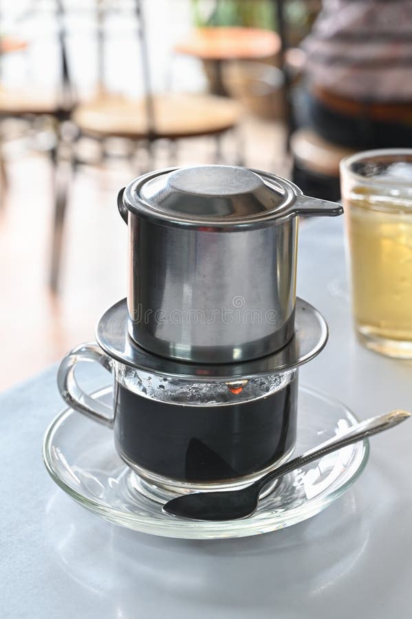 Drip Coffee - Vietnamese Style Stock Photo - Image of local, drip ...