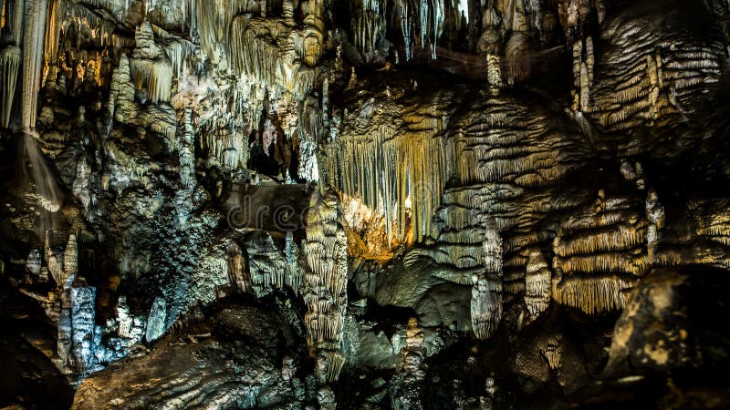 Stalactites Drip Stone Cave Below Stock Photos - Free & Royalty-Free ...