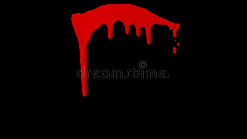 Dripping Blood Isolated Element Stock Image - Image of drop, channel ...