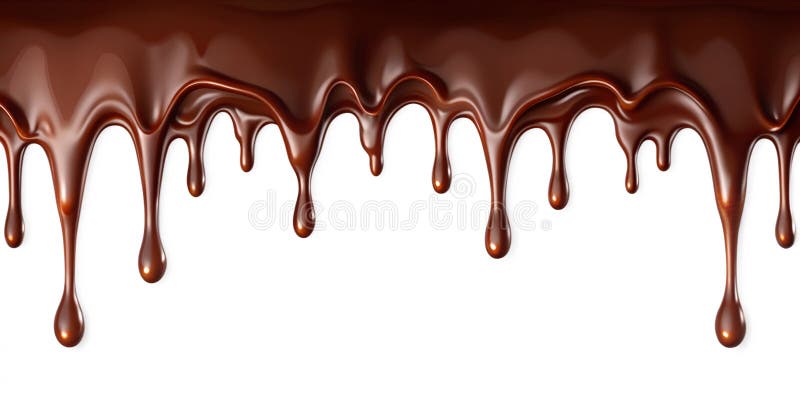 Dripping Chocolate Pattern stock illustration. Illustration of pattern - 375951309
