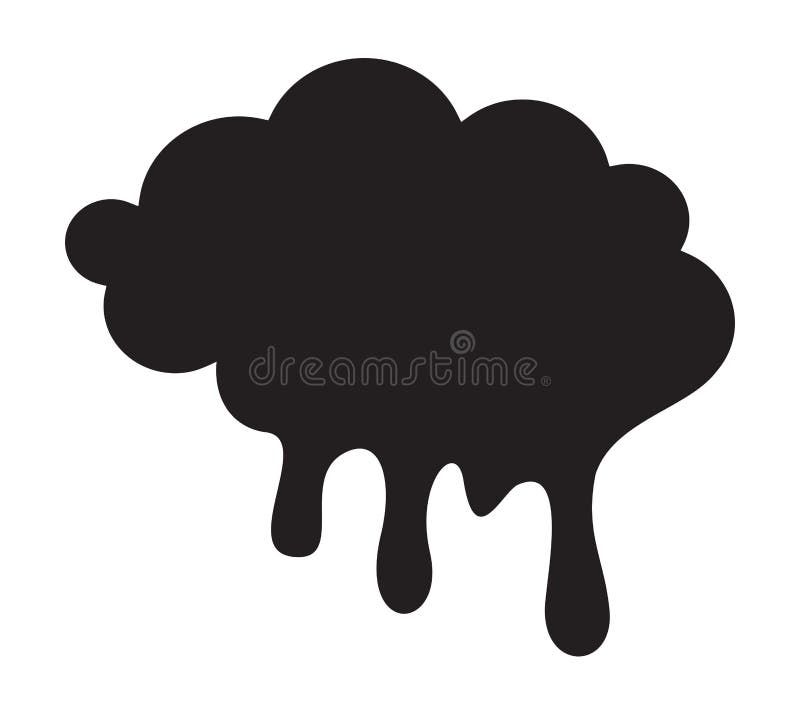 Dripping Eye in the Cloud with Crescent Moon, Crying Skies Allseeing ...