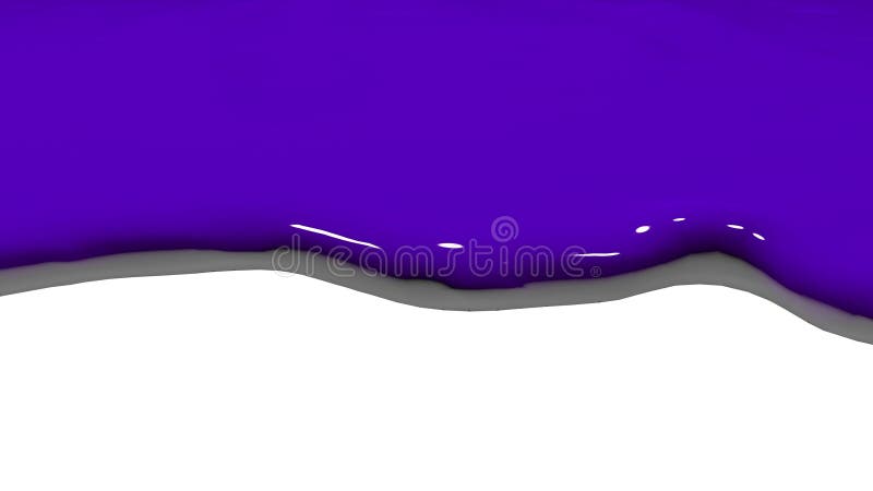 Dripping Down. Paint Run Down. Paint Fills Up Screen. Fluid Flows Down ...