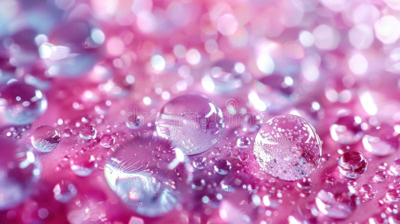 Dripping Dreams: Abstract Background with Water Drops and Bubbles Stock ...