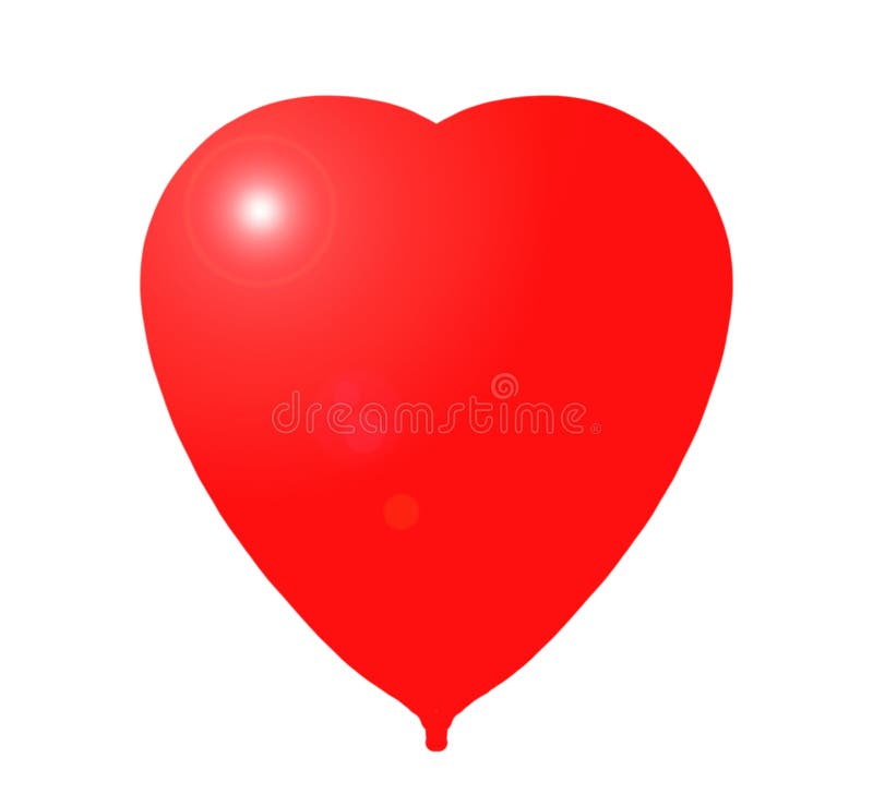 Dripping Heart Digital Painting Stock Illustration - Illustration of ...