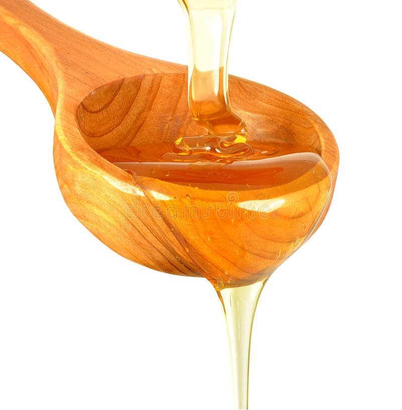 Dripping honey stock image. Image of healthy, ladle, isolated - 44396589