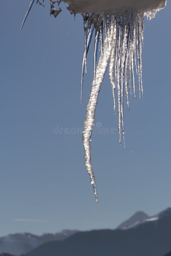 Dripping icicles stock photo. Image of sparkly, icicles - 85958574