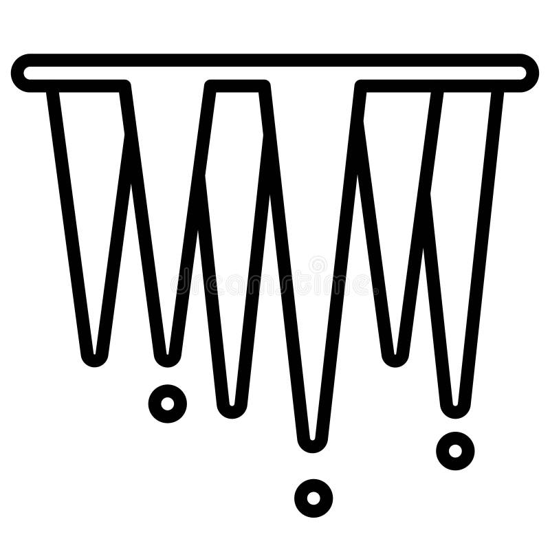 Icicles Dripping Snow Stock Illustrations – 123 Icicles Dripping Snow ...
