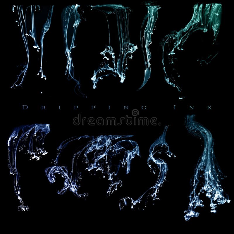 Dripping ink stock image. Image of mixing, water, fluids - 62600907