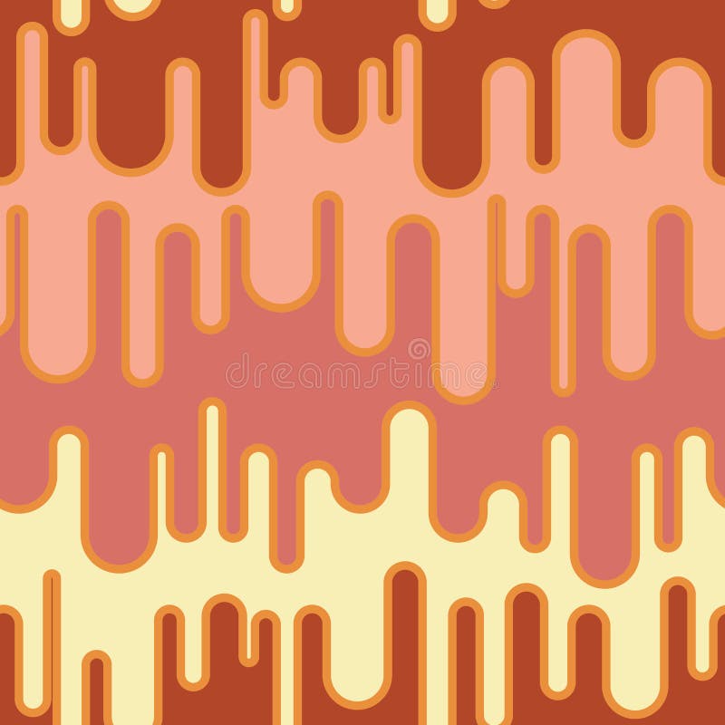 Simple Dripping Liquid Repeat Pattern Design Stock Vector ...