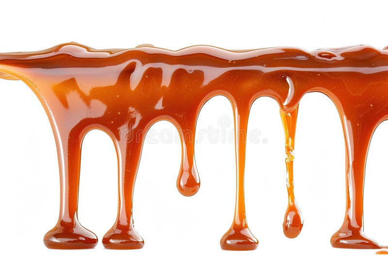 Caramel Dripping White Background Stock Illustrations – 1,097 Caramel ...
