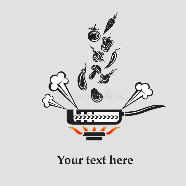 Dripping pan stock vector. Illustration of cooking, instruction - 42425224