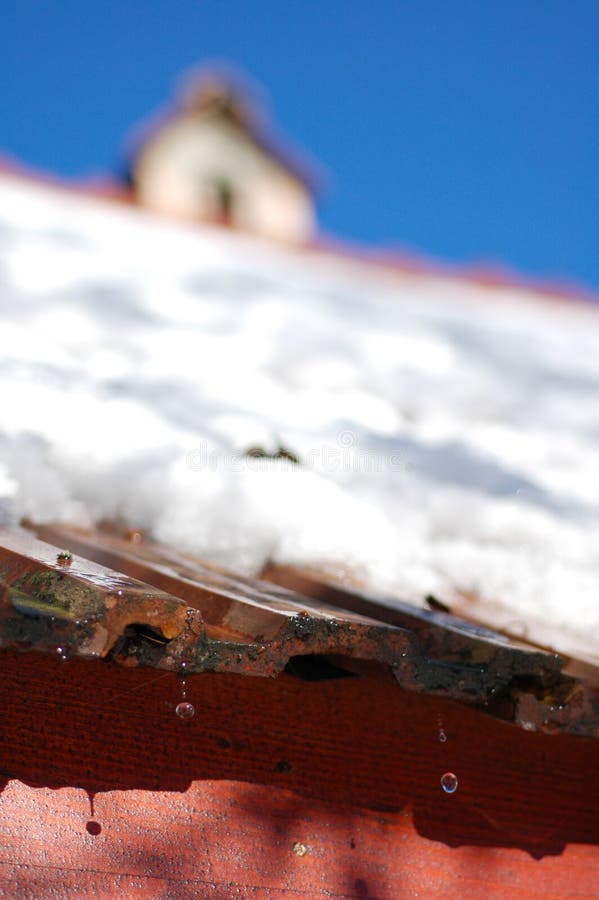 Dripping Roof - Waterdrops Picture. Image: 366283